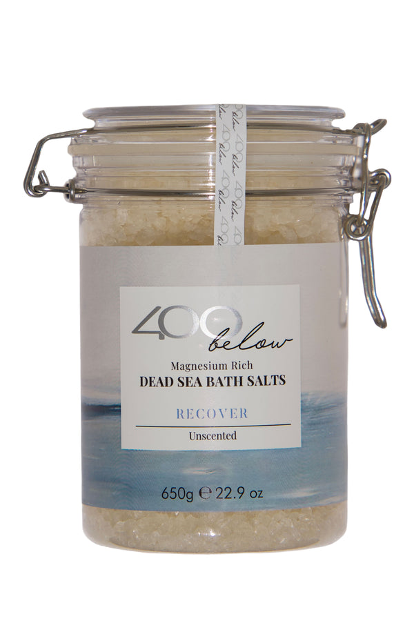 Magnesium Rich Dead Sea Bath Salts RECOVER – 400Below